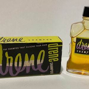 Vintage DRENE Shampoo in the Original Box by Procter & Gamble 60's (NOS ...