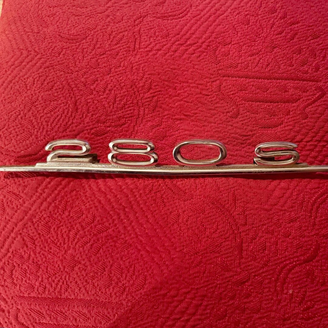 Mercedes-benz 280S Trunk Badge EMBLEM Vintage - Etsy