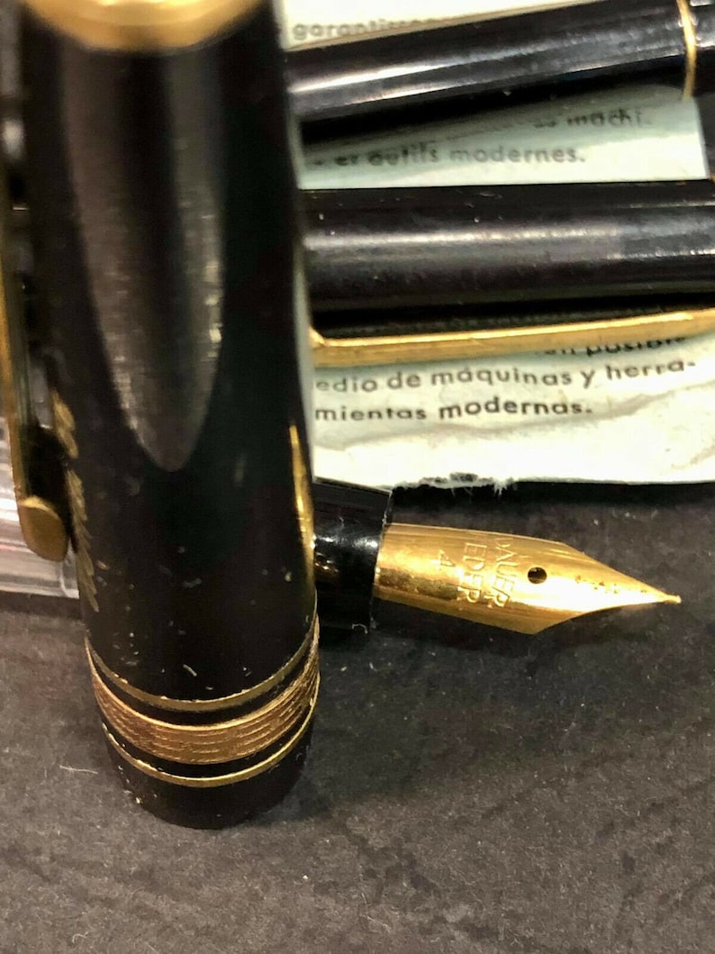 Vintage DAUER FEDER 4 HEMA 56 Set Fountain Pen, Pen Pencil Untested N0S ...