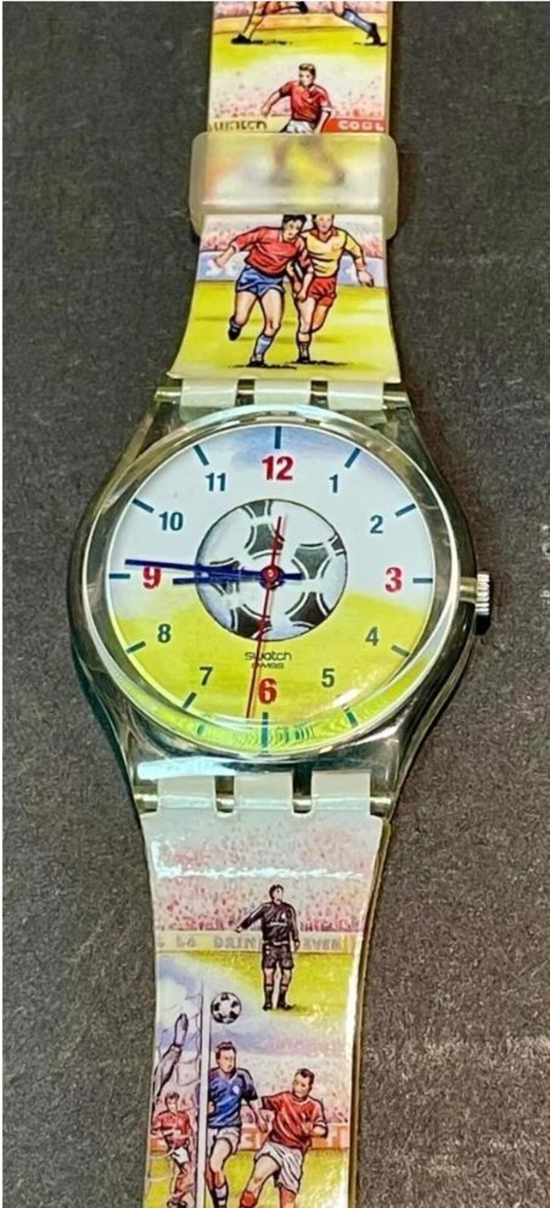 SWATCH 2001, WHAT a Team, GK-132, Mint Condition, Boxed - Etsy