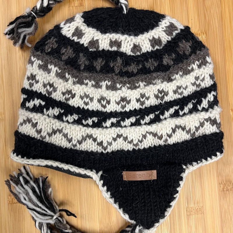 Sherpa Lined Wool Hat - Etsy