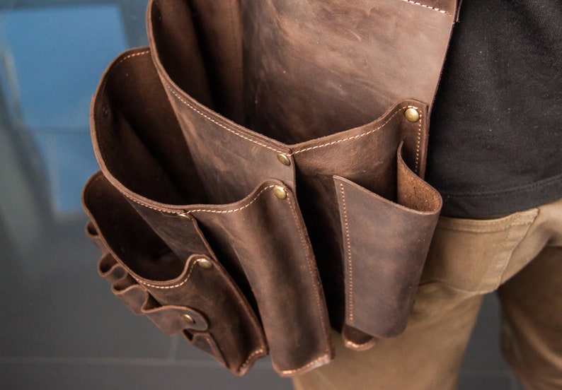 Professional Carpenter Leather Tool Belttool Belt With - Etsy