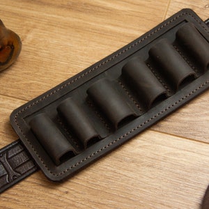 Handmade Leather Cartridge Belt,belt Slide Cartridge Carrier,leather ...