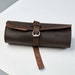 Personalized Leather Tool Roll Organizer, Custom Leather Tool Pouch ...