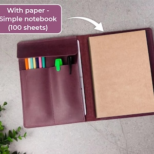 Notebook Cover A5,notebook Cover 8.5 X 11,leather Notebook Cover ...