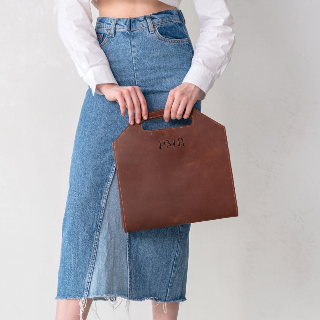 Personalized Document Holder Leather Document Folder - Etsy