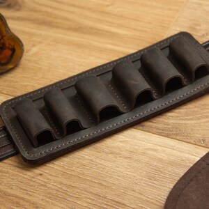 Handmade Leather Cartridge Belt,belt Slide Cartridge Carrier,leather ...