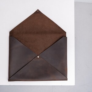 Custom Folder With Logo, Leather Folder A4, Leather Envelope Document ...