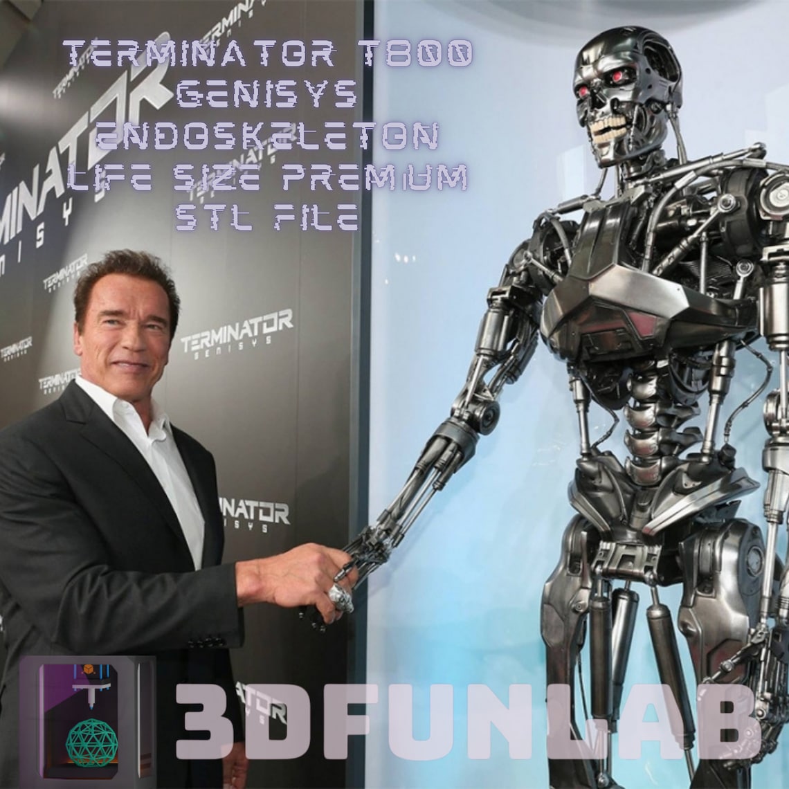Terminator T800 Genisys Endoskeleton, Real Details, Life Size, Assembly ...