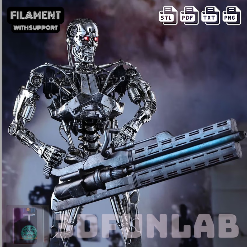 Terminator T800 Genisys Endoskeleton, Real Details, Life Size, Assembly ...