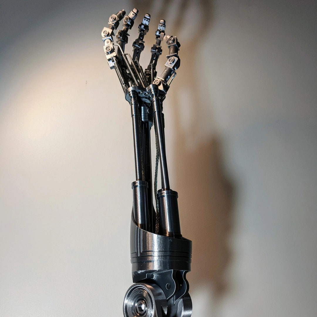 Terminator Life Size 1:1 Scala T800 Arm Digital files for 3D Printing ...