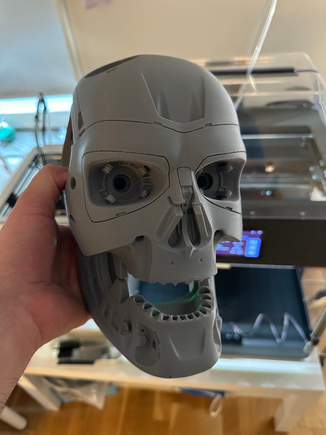 Terminator T800 Genisys Endoskeleton, Real Details, Life Size, Assembly ...