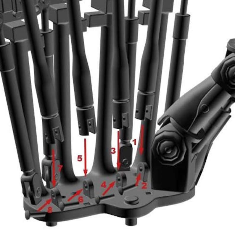 Terminator T800 Genisys Whole Arm, Real Details, Life Size 80 Cm ...