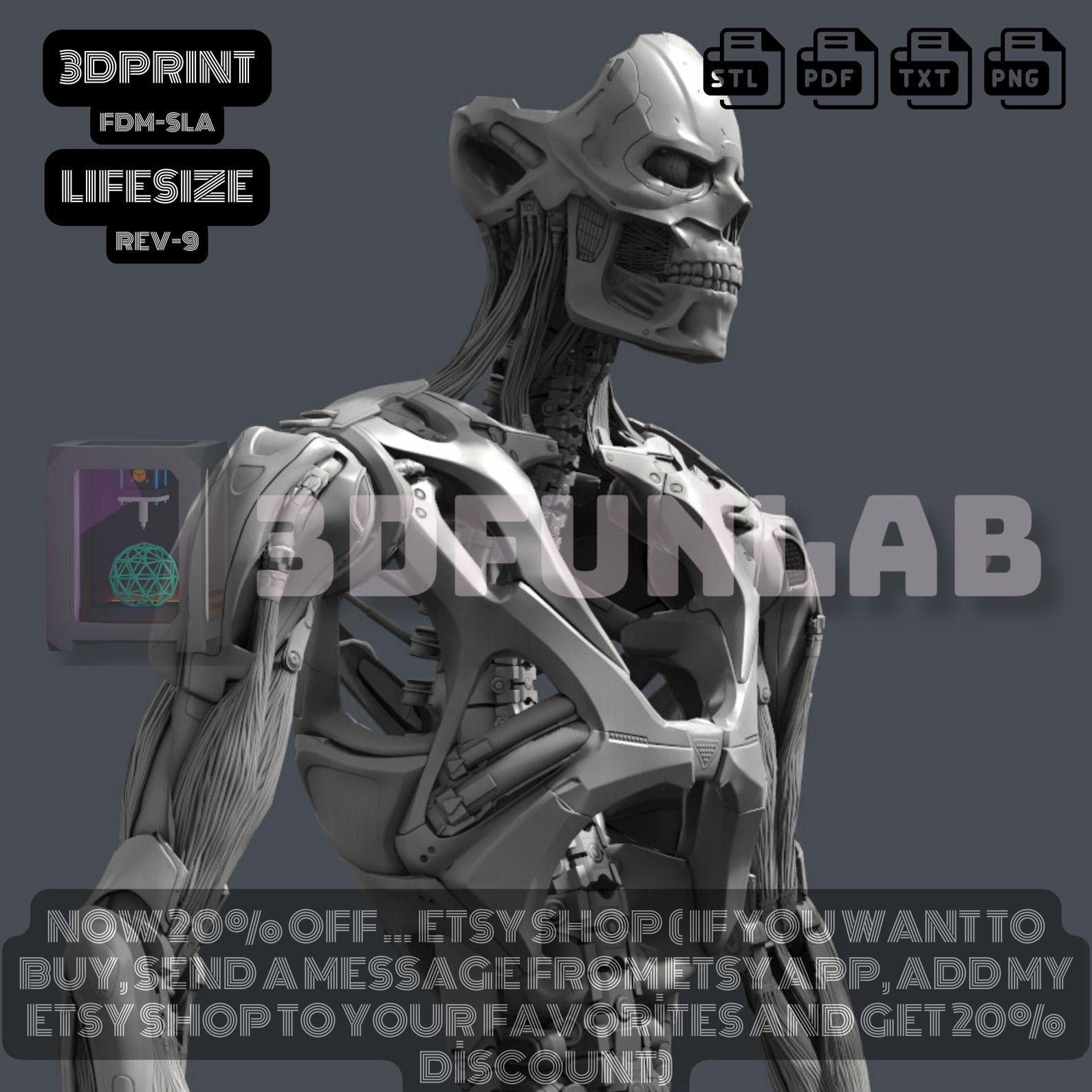 Terminator Rev-9 Endoskeleton, Real Details, Life Size, Assembly ...