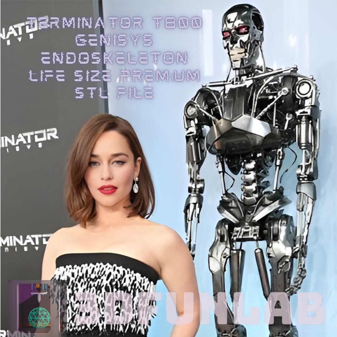Terminator T800 Genisys Endoskeleton, Real Details, Life Size, Assembly ...