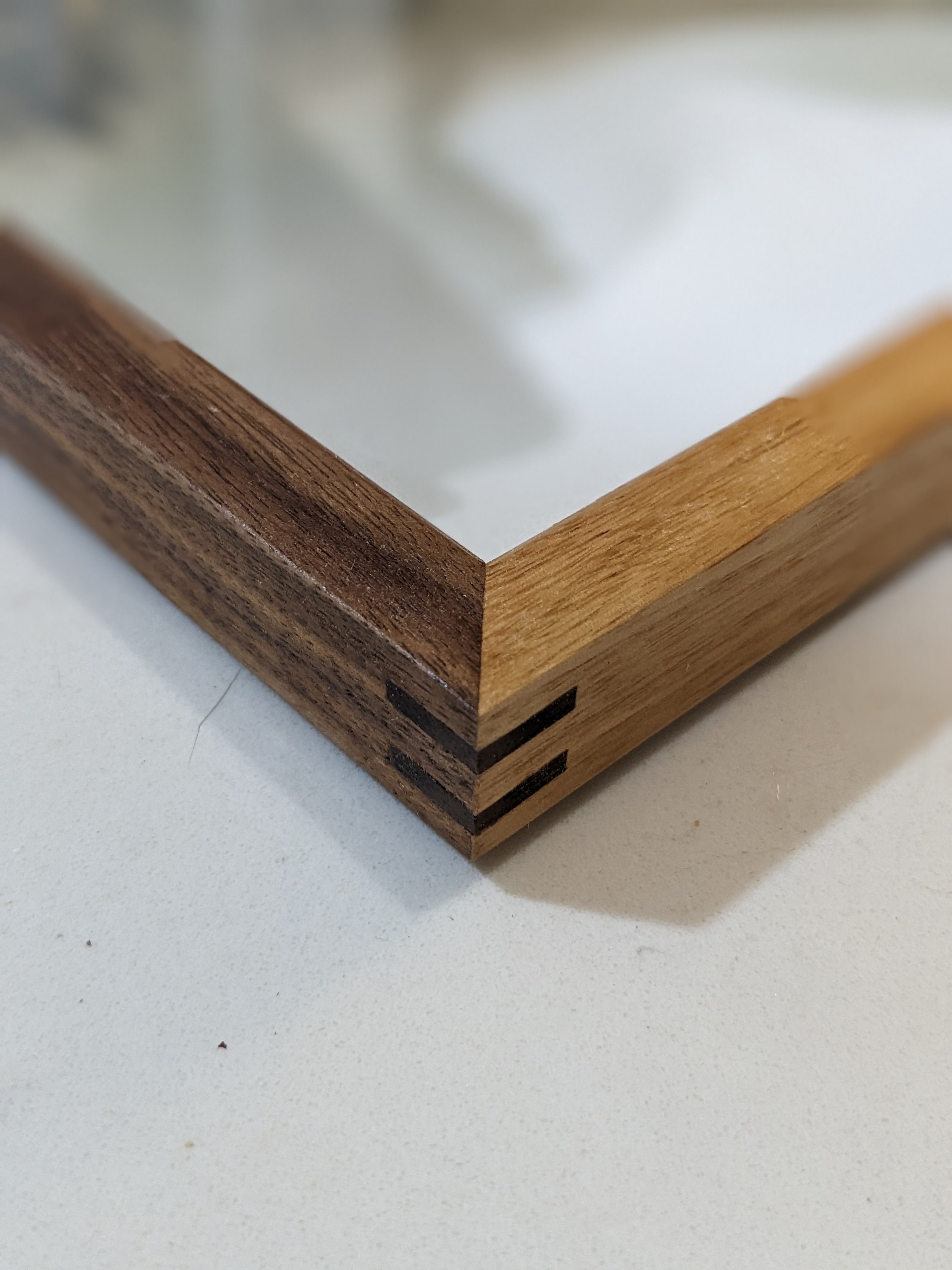 Custom Handmade Hardwood Picture Frame - Etsy