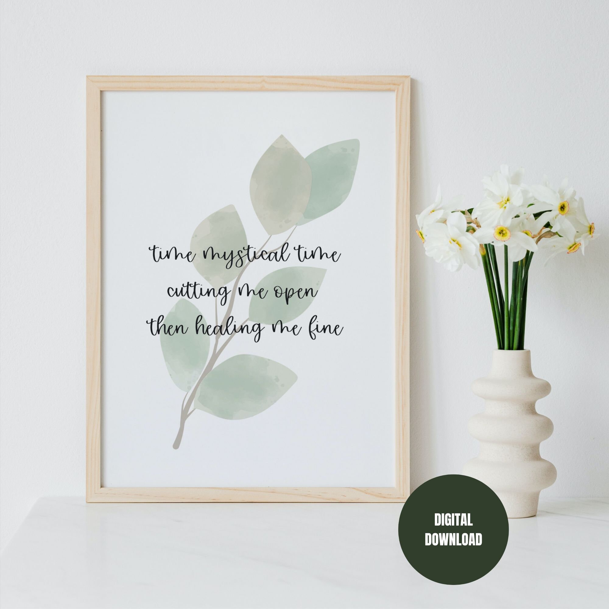 Invisible String Taylor Swift Printable, Instant Download, Watercolor ...