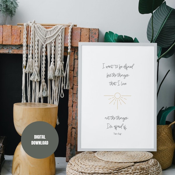 I Want to Be Defined by the Things That I Love - Etsy