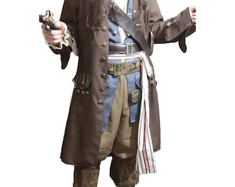 Jack Sparrow Cosplay Coat - Etsy