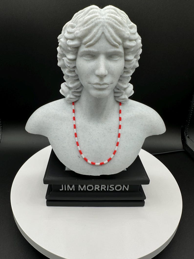 Jim Morrison Bust - Sculpture - Etsy