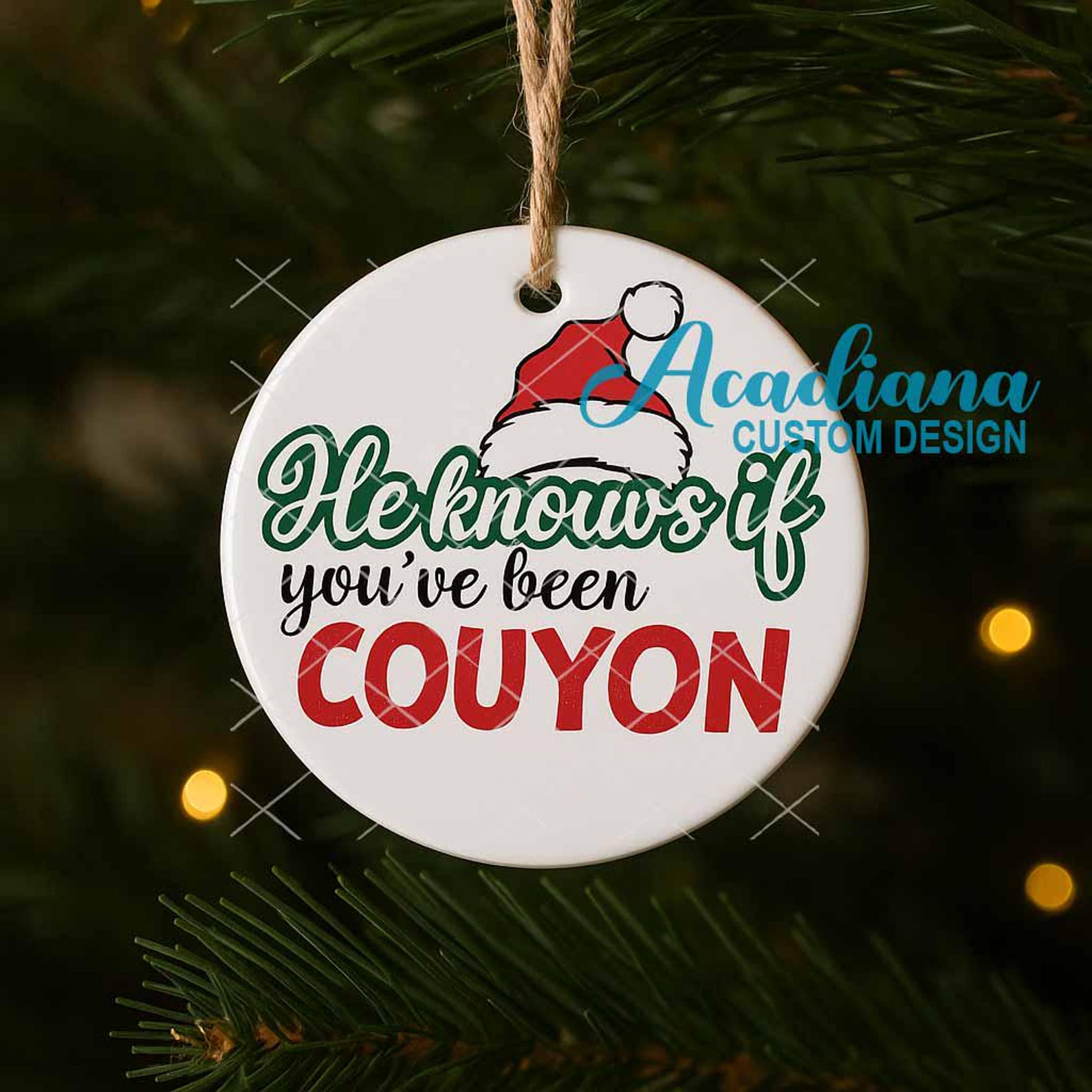 He Know If You've Been Couyon - Etsy