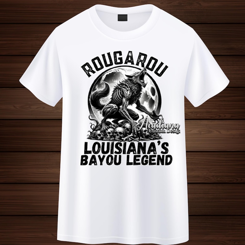 Cajun Rougarou Digital File PNG File Ready to Print Sublimation or DTF ...