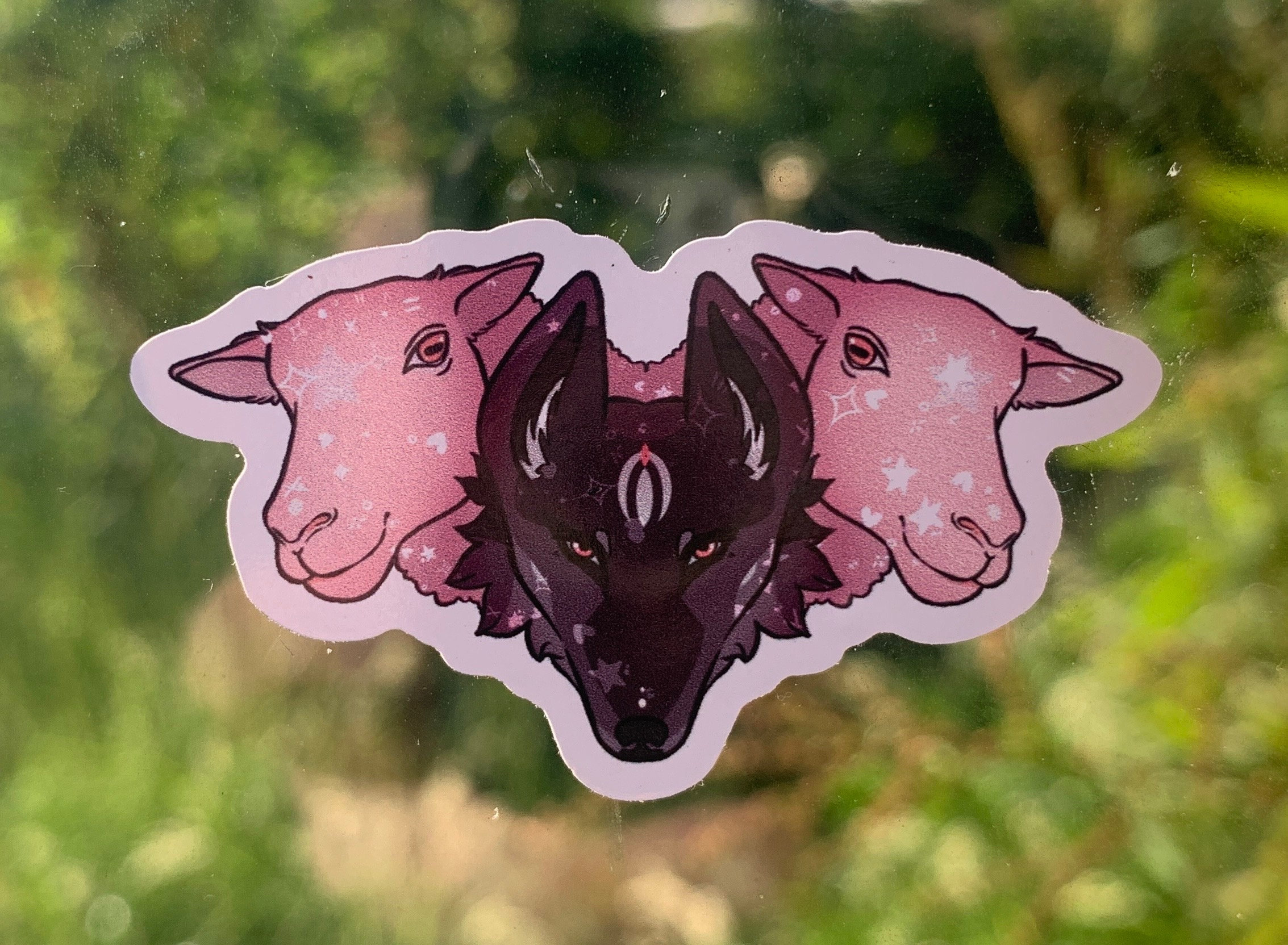 Furry BPD Vent Sticker a Sheep in Wolves Clothing - Etsy