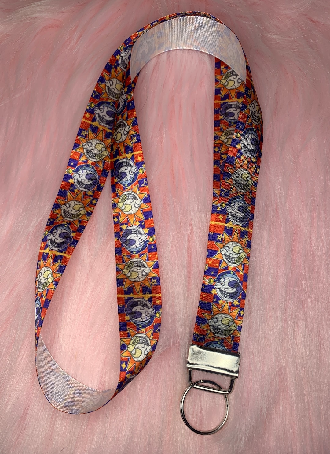 FNAF SB Daycare Sun Moon Handmade Furry Con Badge Holder Lanyard! Con ...