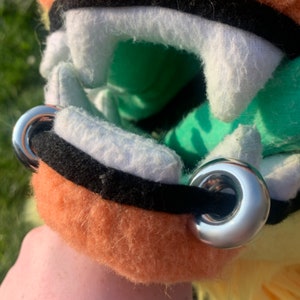 Fursuit Peircing for Lip Tongue Ear Eyebrows Small Soft Acrylic ...