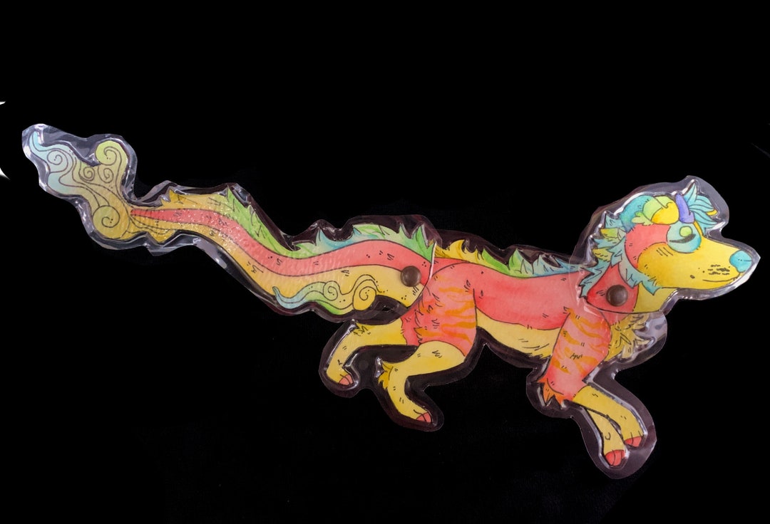 CUSTOM Paper Puppet Fursona Furry Laminated - Etsy