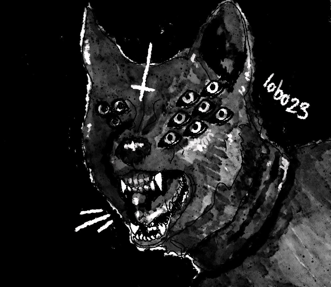 Creepy Fursona Black and White Furry Headshots - Etsy