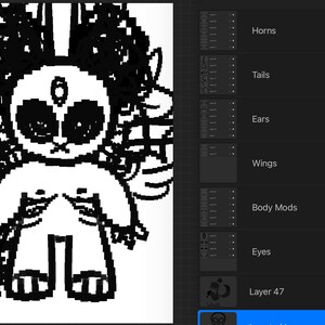 Pixel Art Sprite Fullbody YCH Furry Fursona Base Fill - Etsy UK