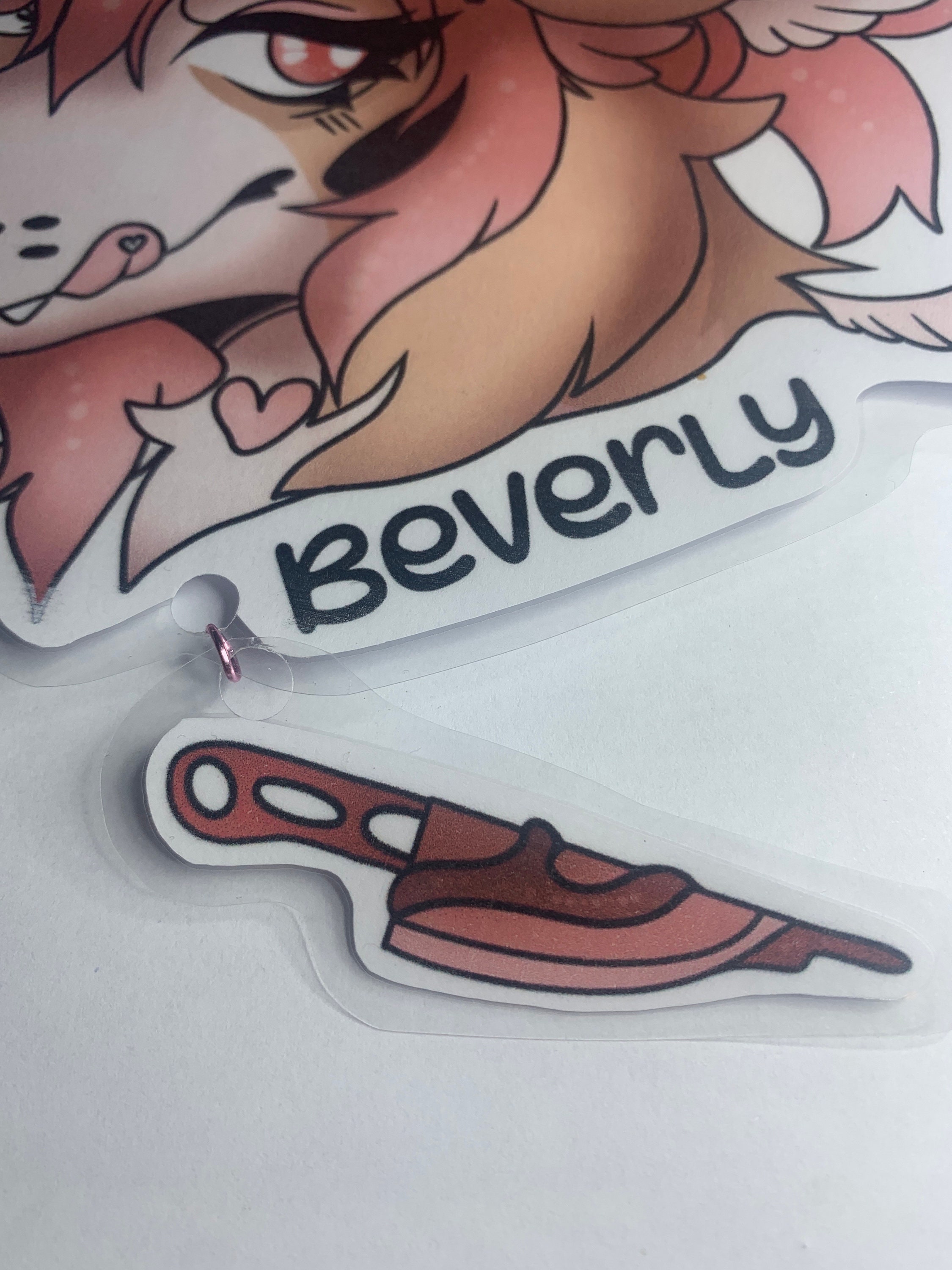 Furry Laminated Fursuit Digital Badge Physical Headshot Bust Custom ...