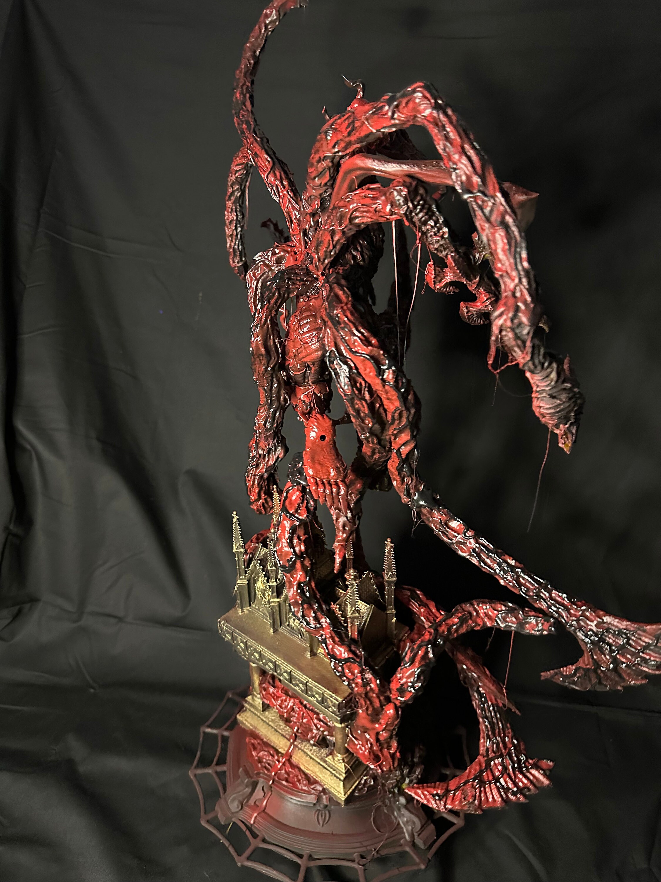 3d Printed and Painted Carnage - Etsy