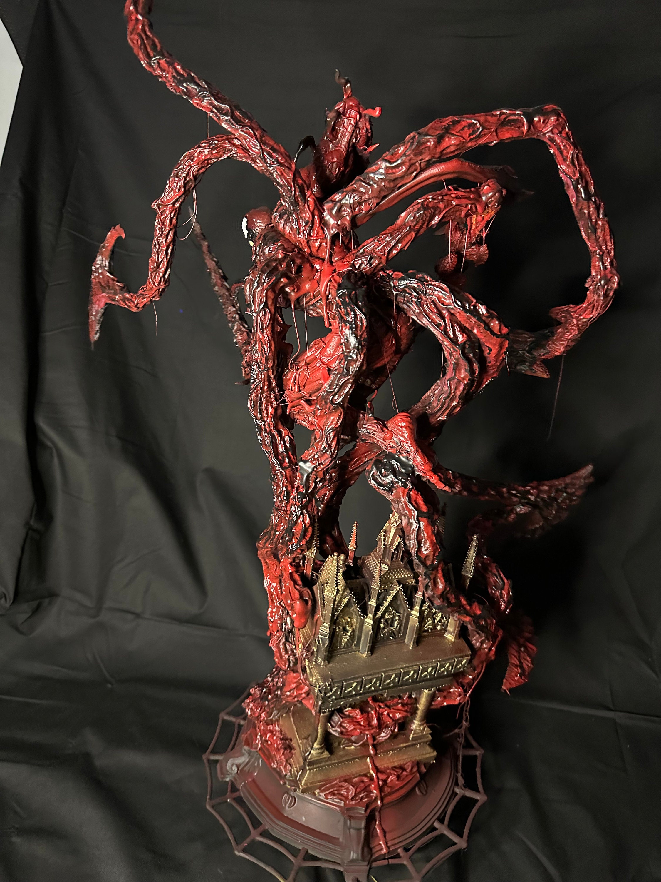 3d Printed and Painted Carnage - Etsy