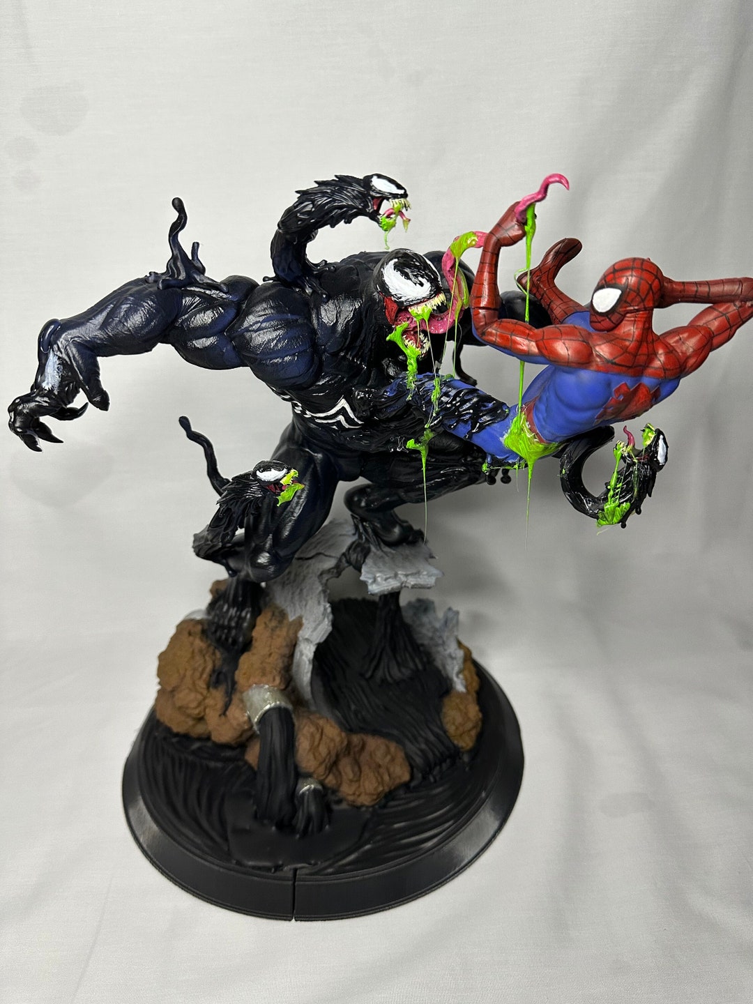 Venom Vs Spiderman 3d Print Model - Etsy