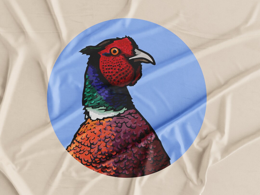 Pheasant Printable Vector Art File .eps .png Ready to Print or Engrave on Laser, Vinyl, Etc. - Etsy
