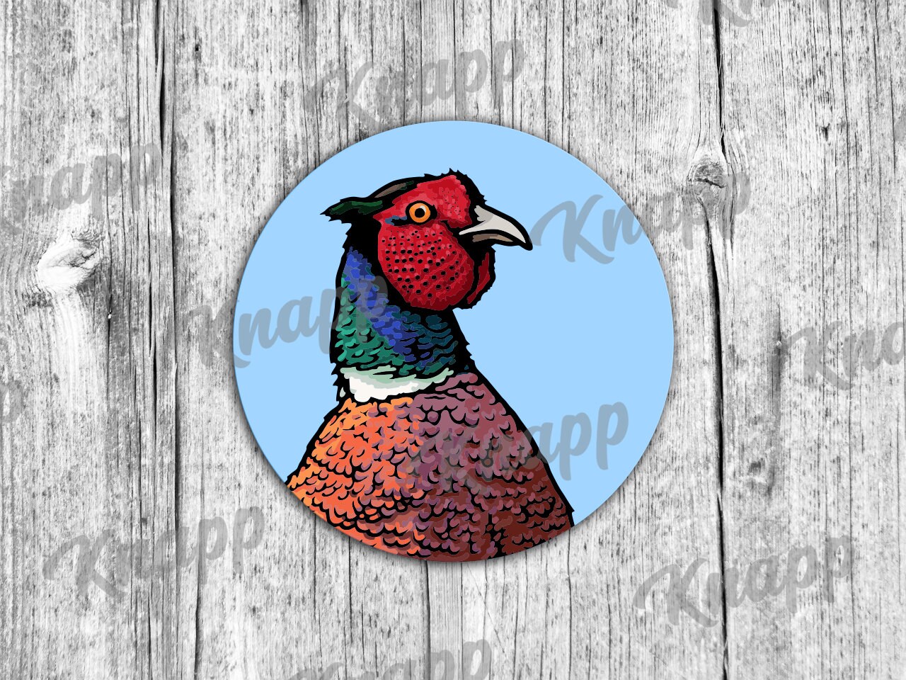 Pheasant Printable Vector Art File .eps .png Ready to Print or Engrave ...
