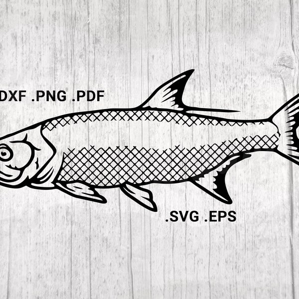 Tarpon Svg File - Etsy