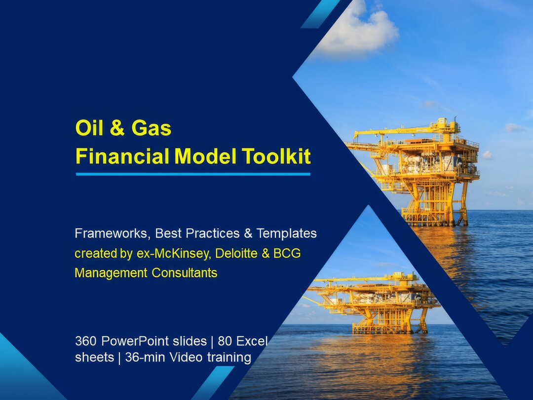 Oil & Gas Financial Model Dynamic 10 Year Forecast : Energy - Etsy