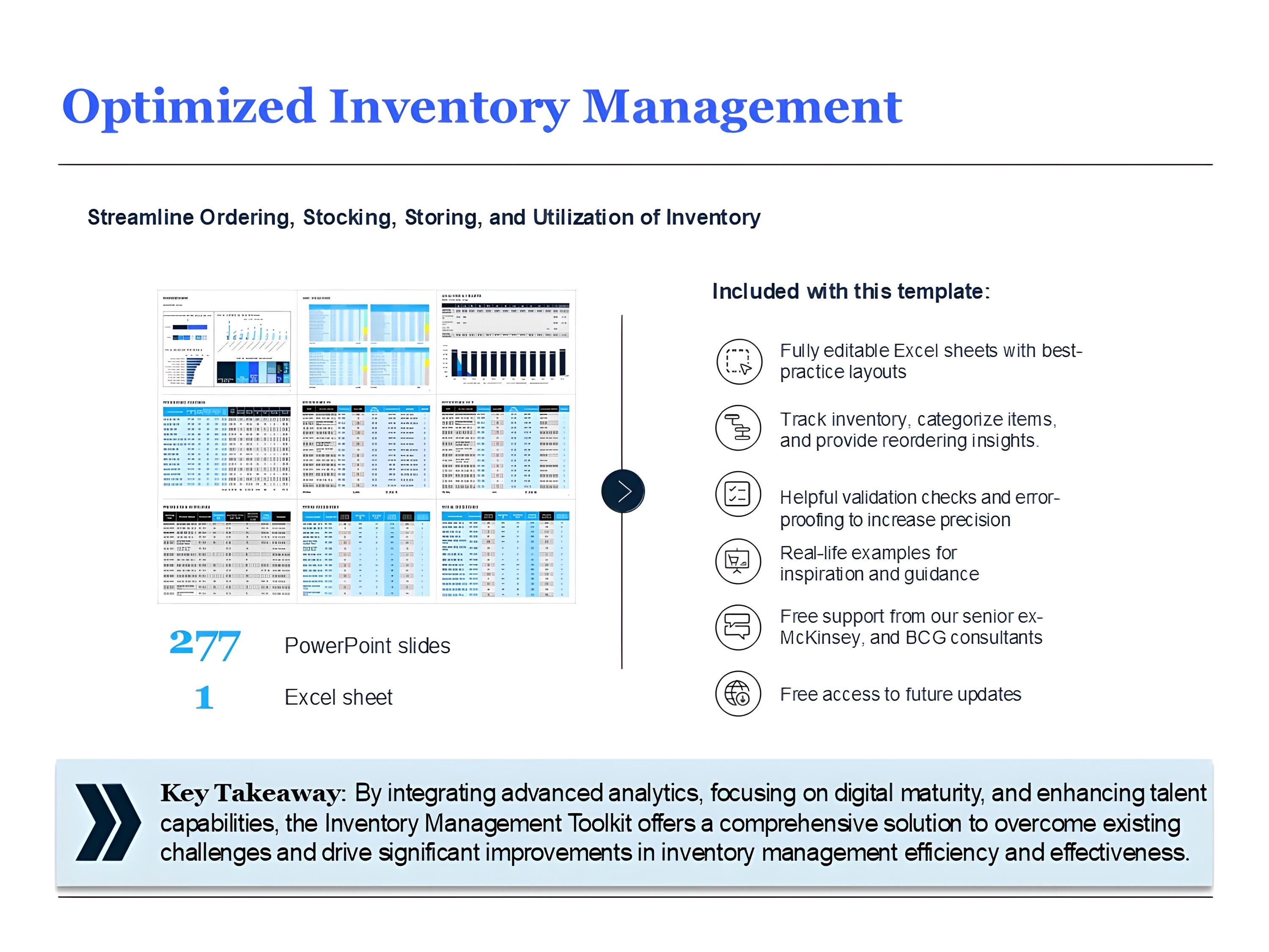 Warehouse Inventory Excel Template: Management System & Stock Control ...