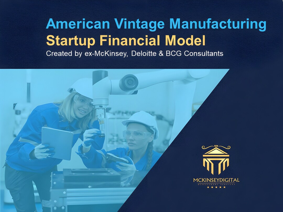 American Vintage Manufacturing: Startup Financial Model for Retro ...