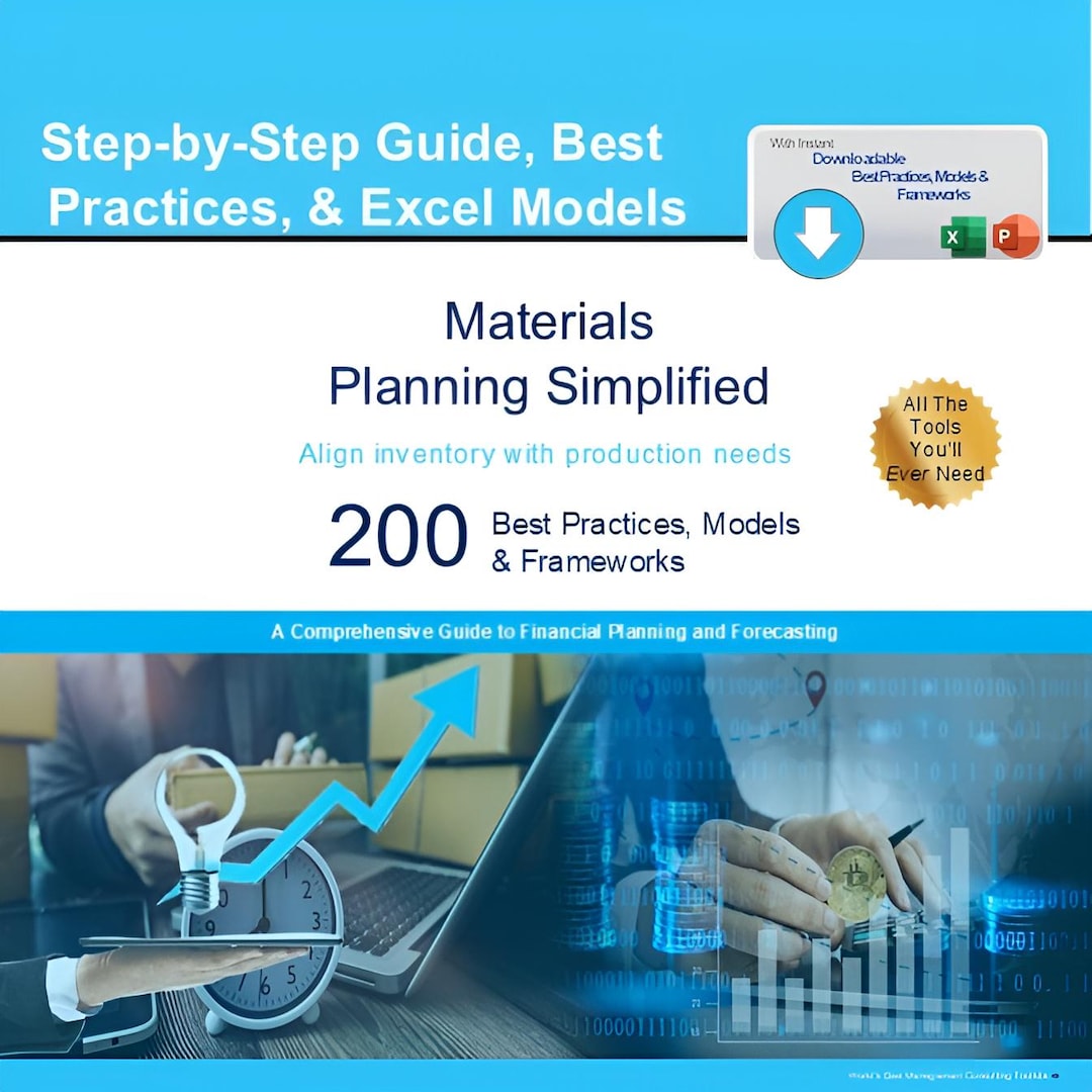 MRP Planning Templates | Excel Tools for Manufacturing Efficiency ...