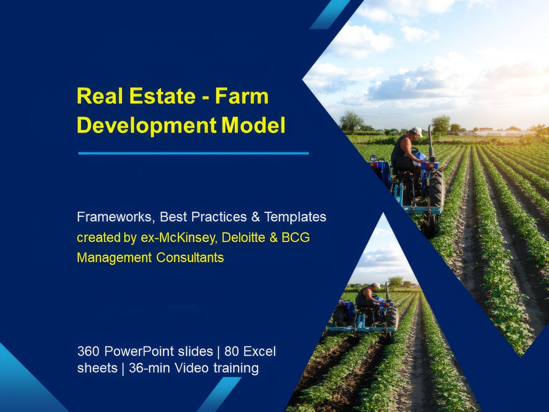 Farm Development Model Real Estate Planning, Agricultural Land ...