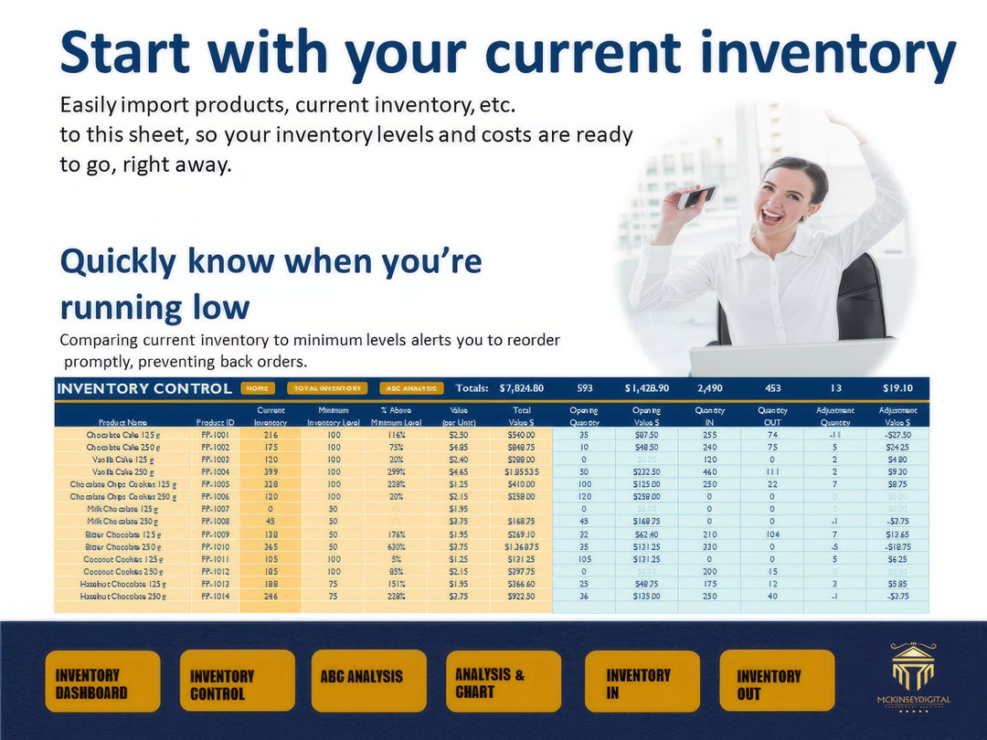 Small Business Spreadsheet Template for Excel, Client Tracker Excel ...