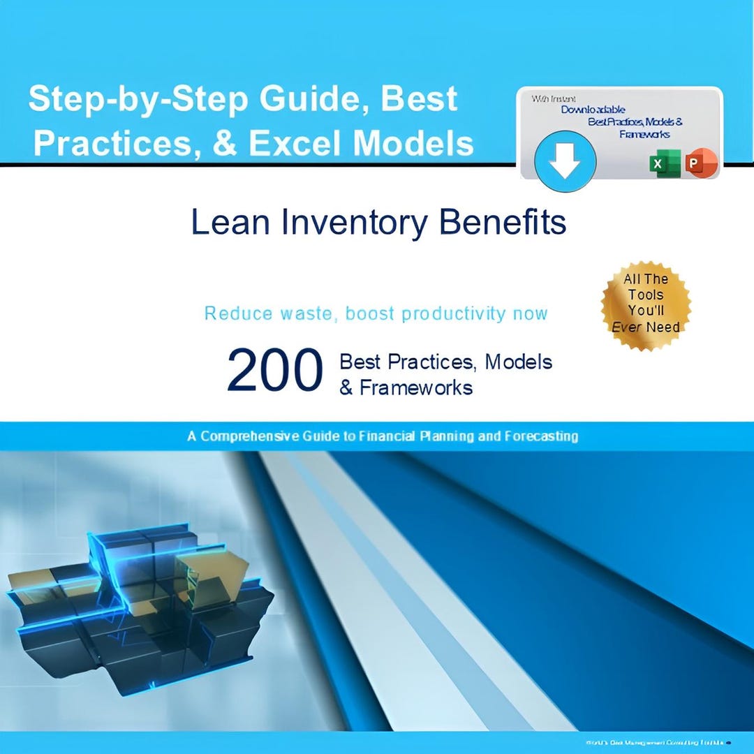 Lean Inventory Tracker Toolkit: JIT & ABC Analysis - Etsy UK
