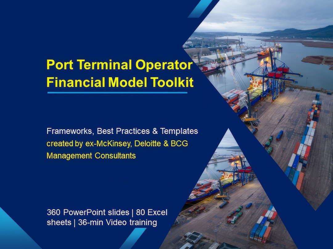 Port Terminal Financial Model: Financial Model Template, Financial ...