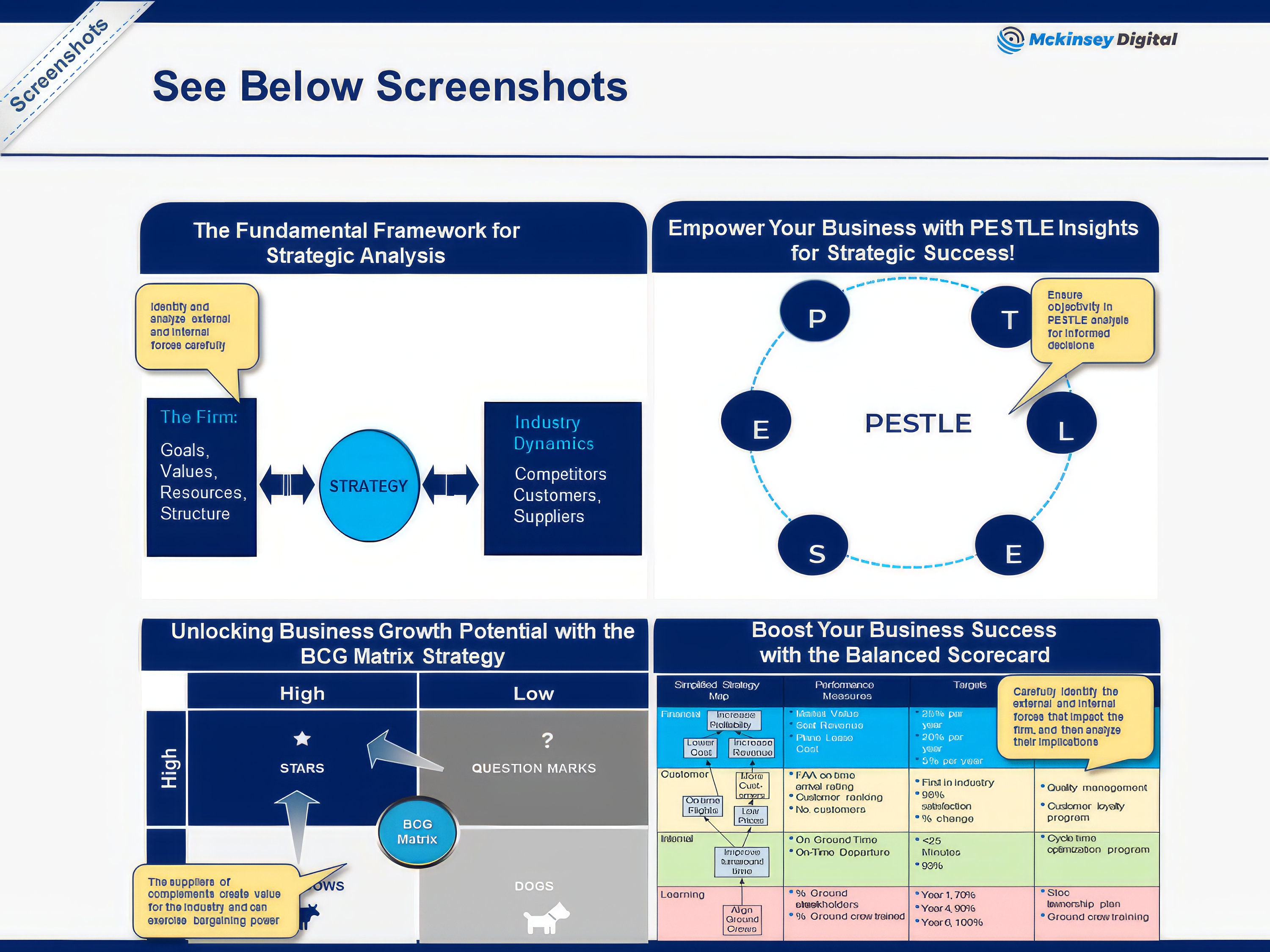 Consulting Frameworks Toolbox Strategy Powerpoint Template Presentation ...