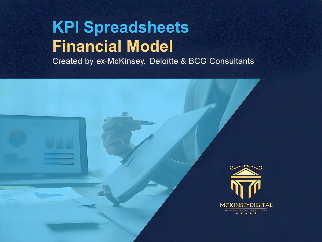 KPI Spreadsheets: Unlock Financial Insights, Under 20US - Etsy