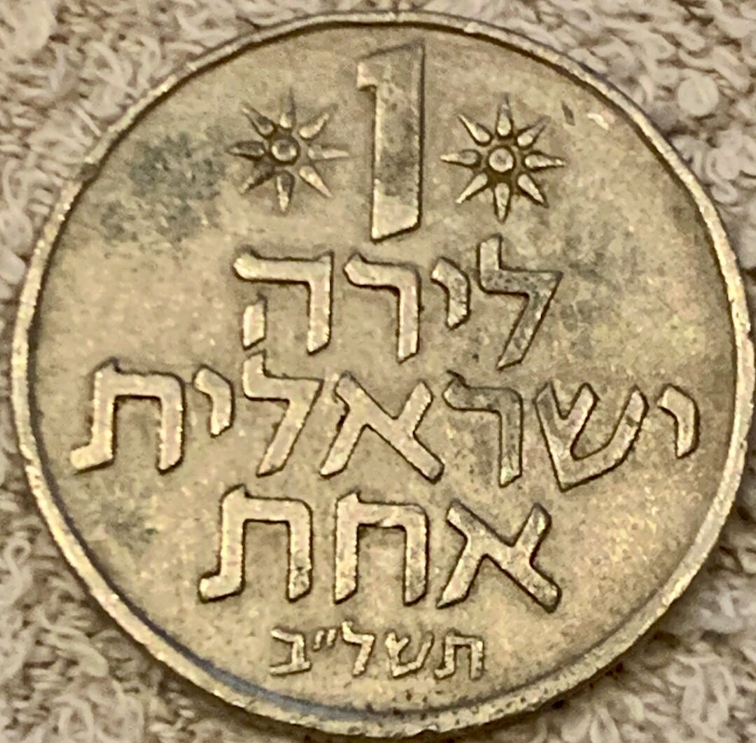 Invest in History: Complete Set of Israeli 1 Lira Coins 1968-1979 - Etsy